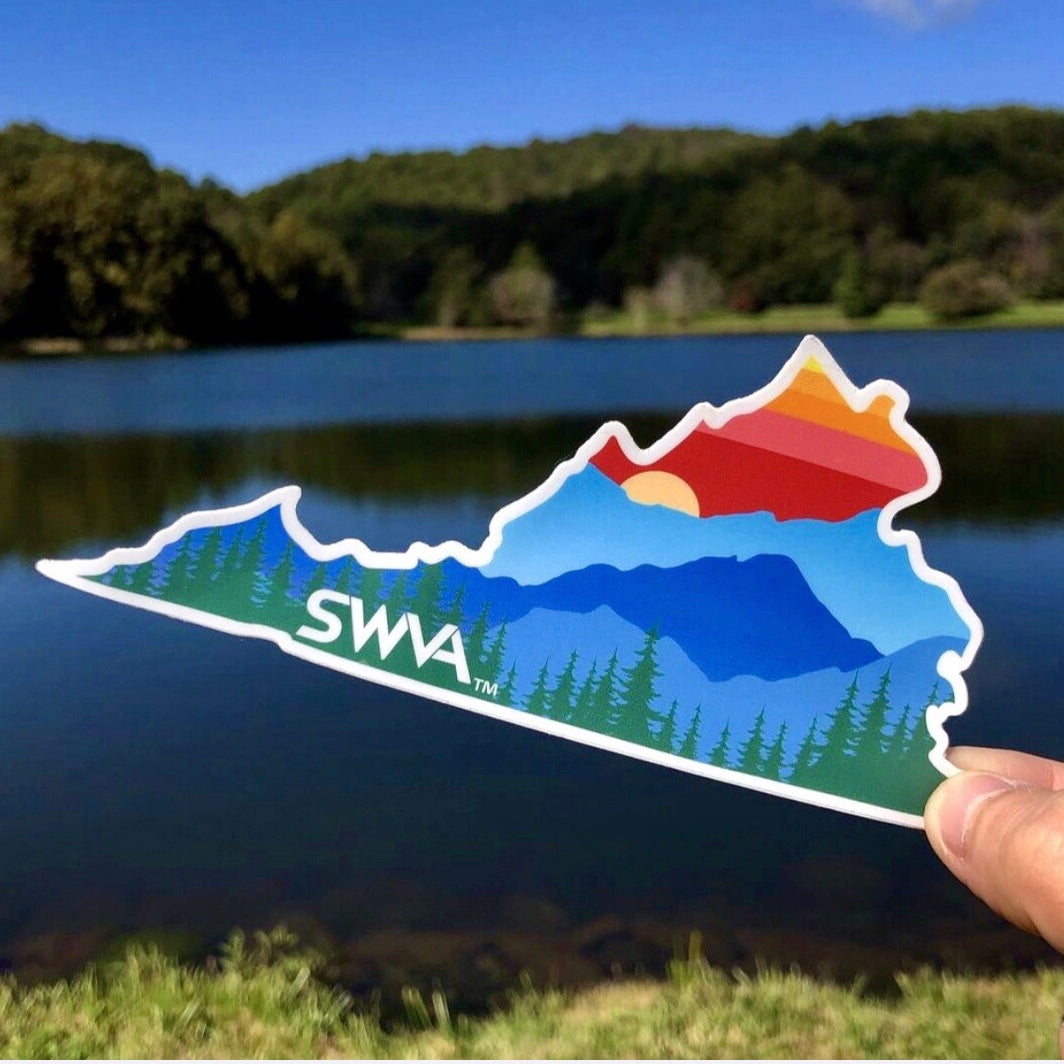 Virginia State Sticker – The Burg Box